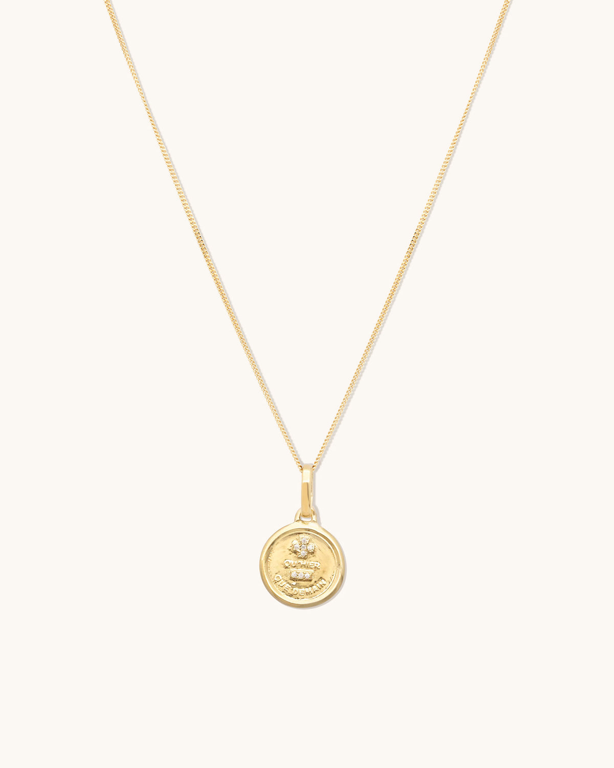 Love Token Necklace Round