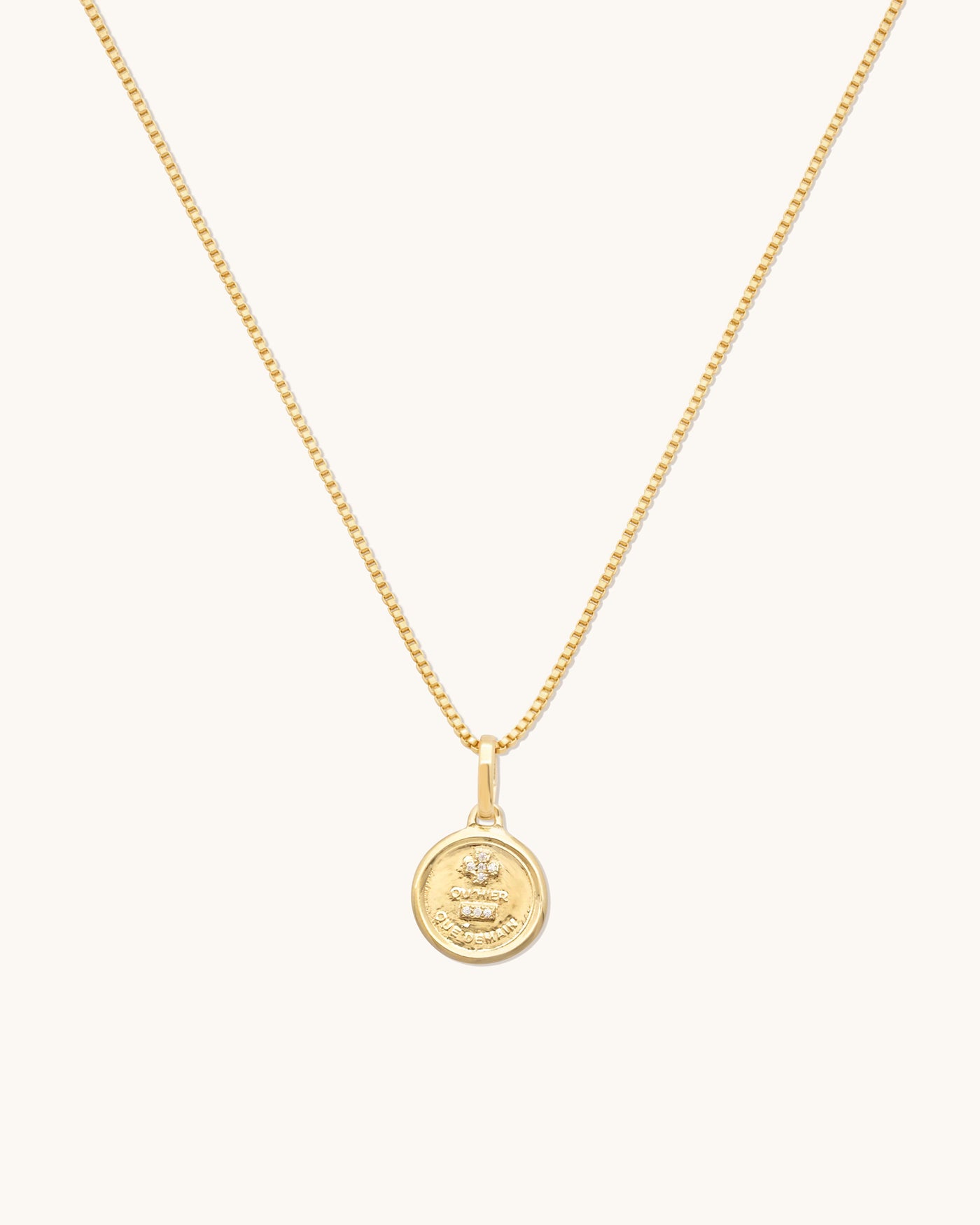 Love Token Necklace Round