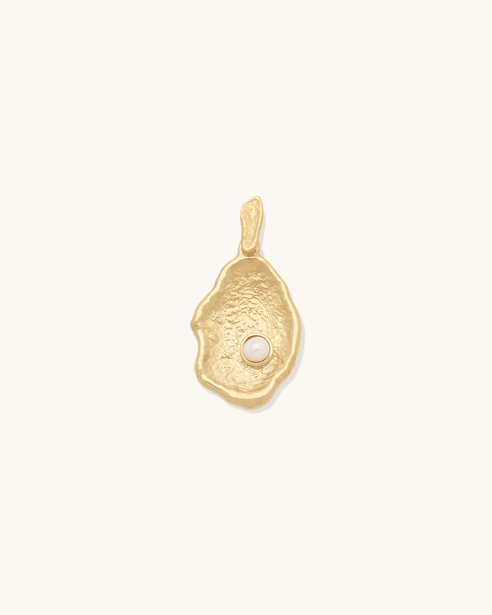 Oyster Gold Necklace