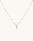 Sofia Slice Moonstone Necklace