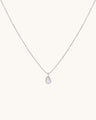 Sofia Slice Moonstone Necklace